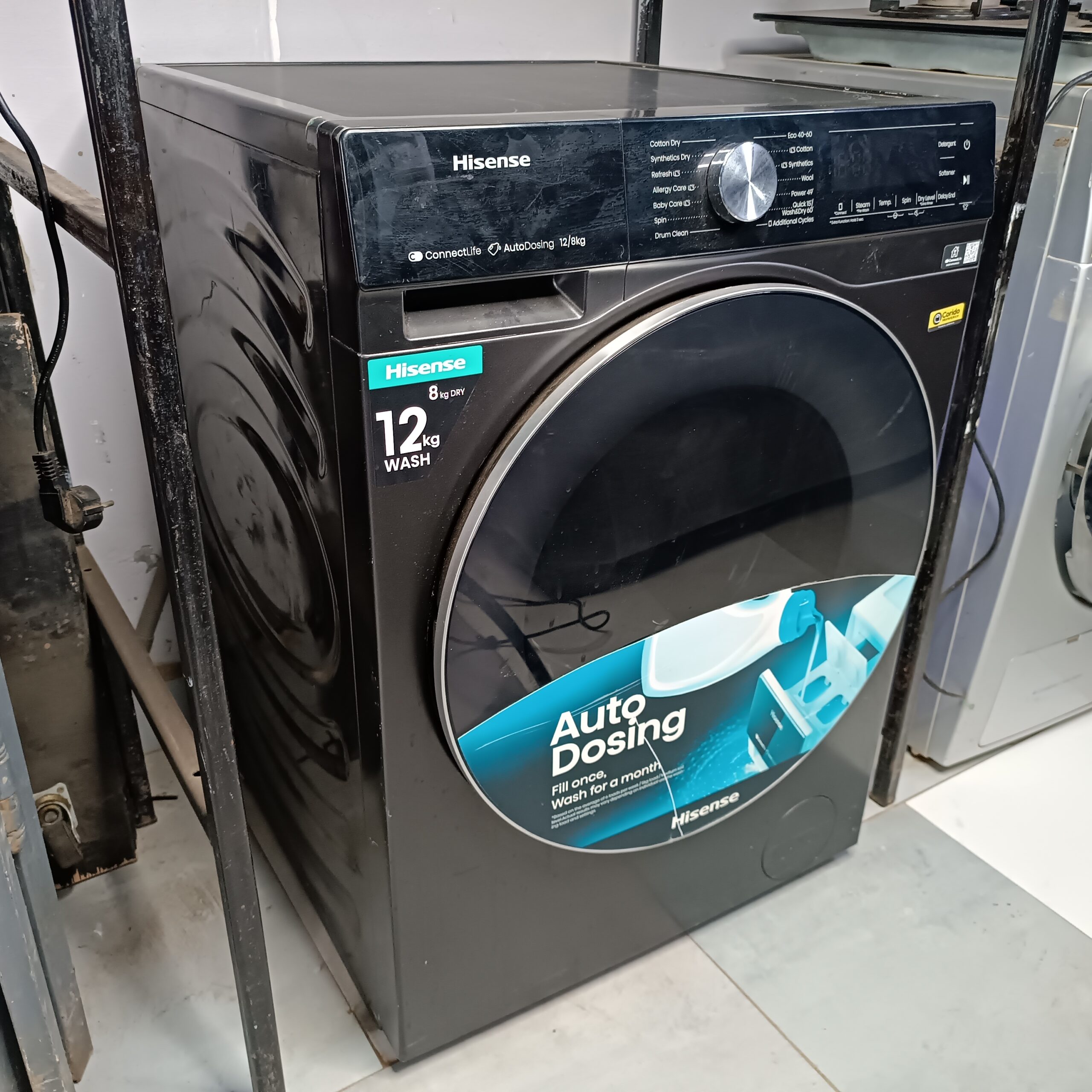 HISENSE 12/8KG WASH & DRY WASHING MACHINE | Corido Marketplace