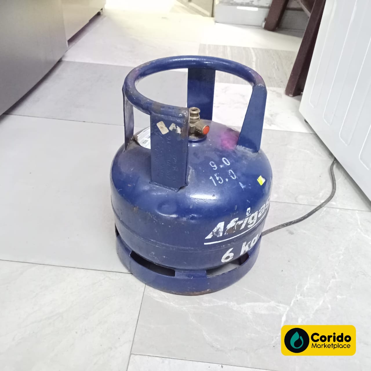 6KG AFRI-GAS CYLINDER | Corido Marketplace