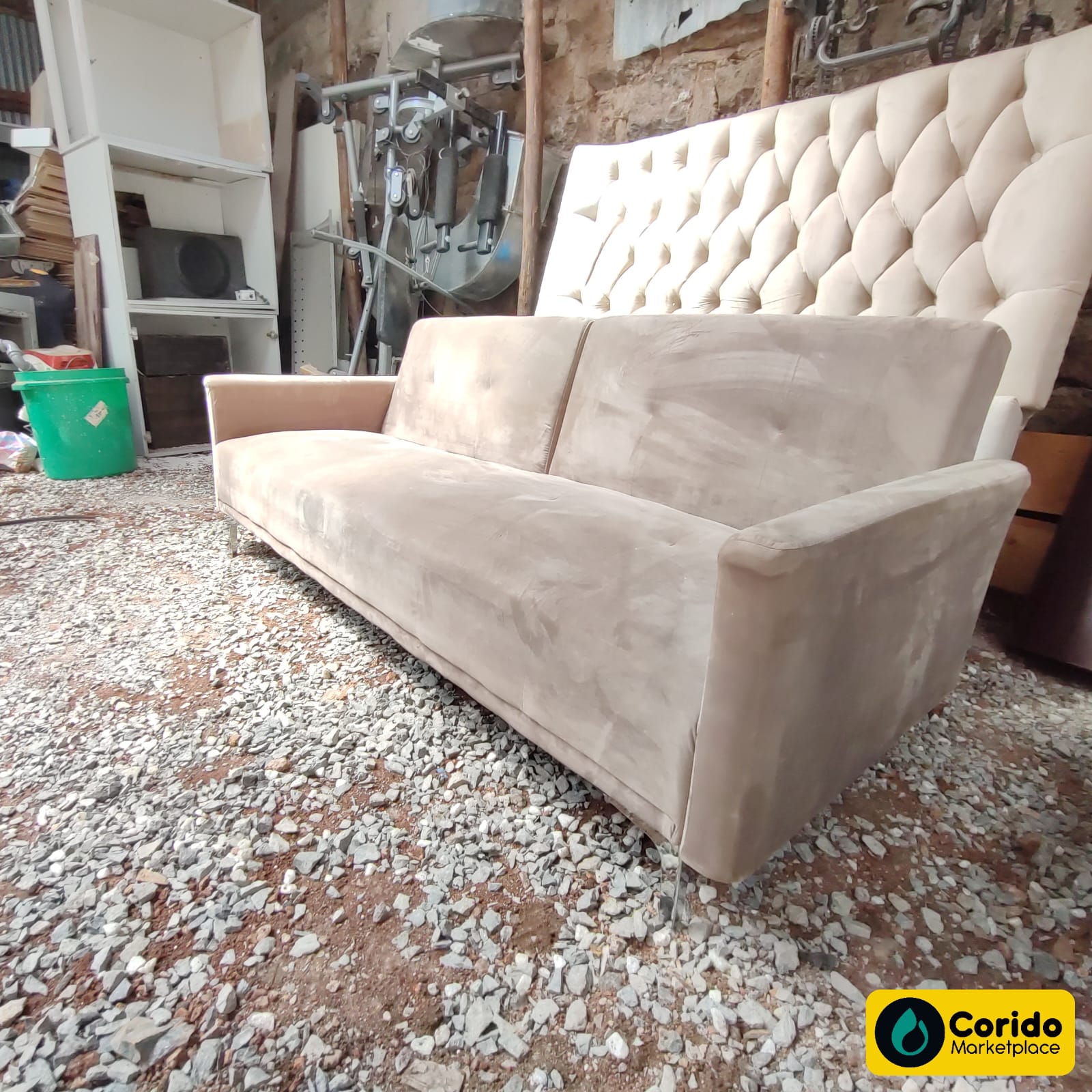 SLIGHTLY USED 3 SEATER SOFA BEDS | Corido Marketplace