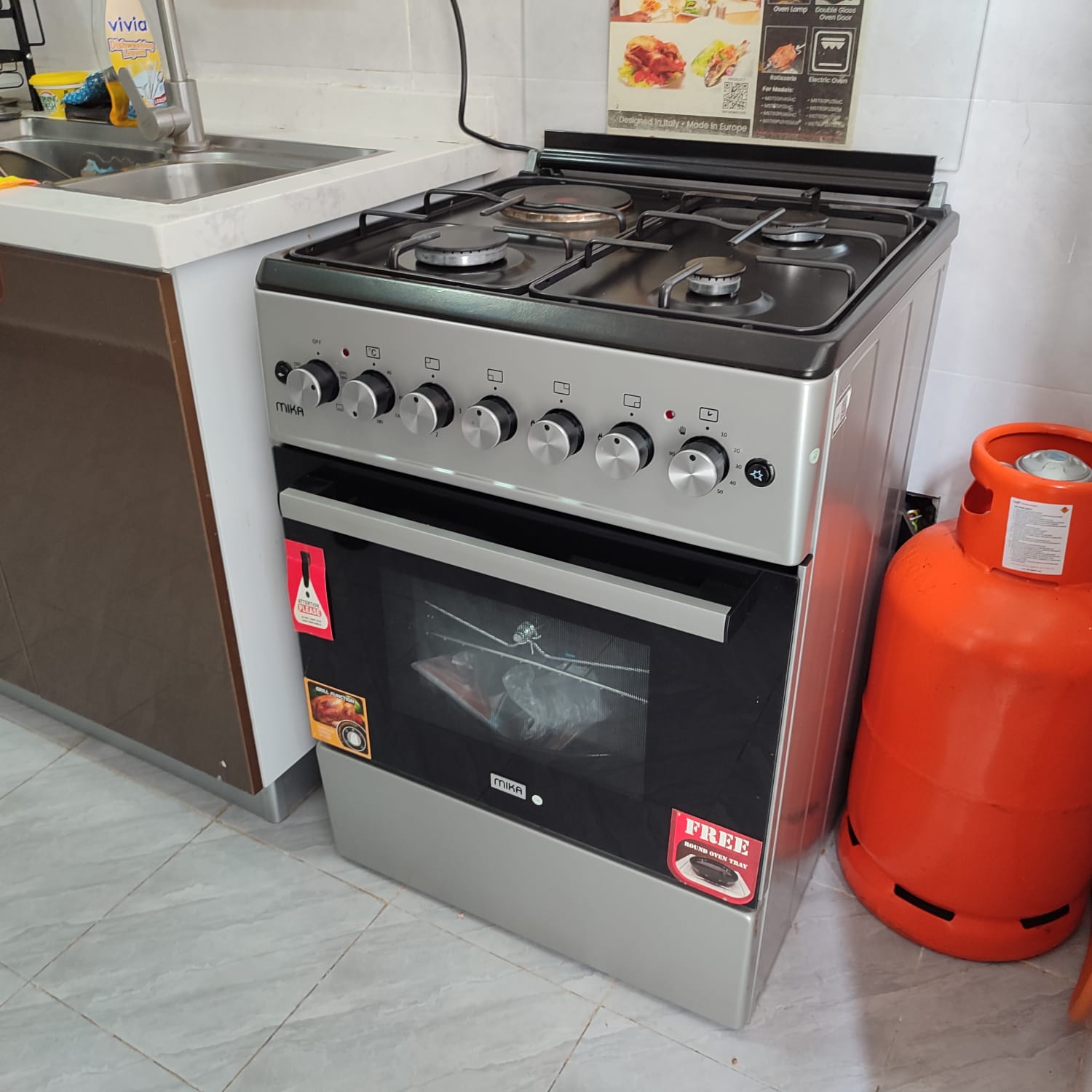 Clean Mika 4 Burner Cooker On Sale | Corido Marketplace