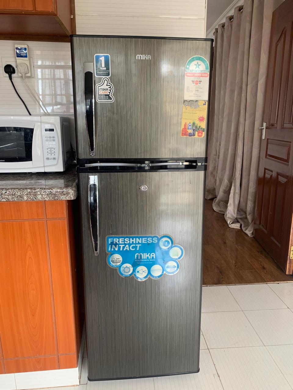 USED MIKA 168L DOUBLE DOOR FRIDGE-IN EXCELLENT CONDITION | Corido ...
