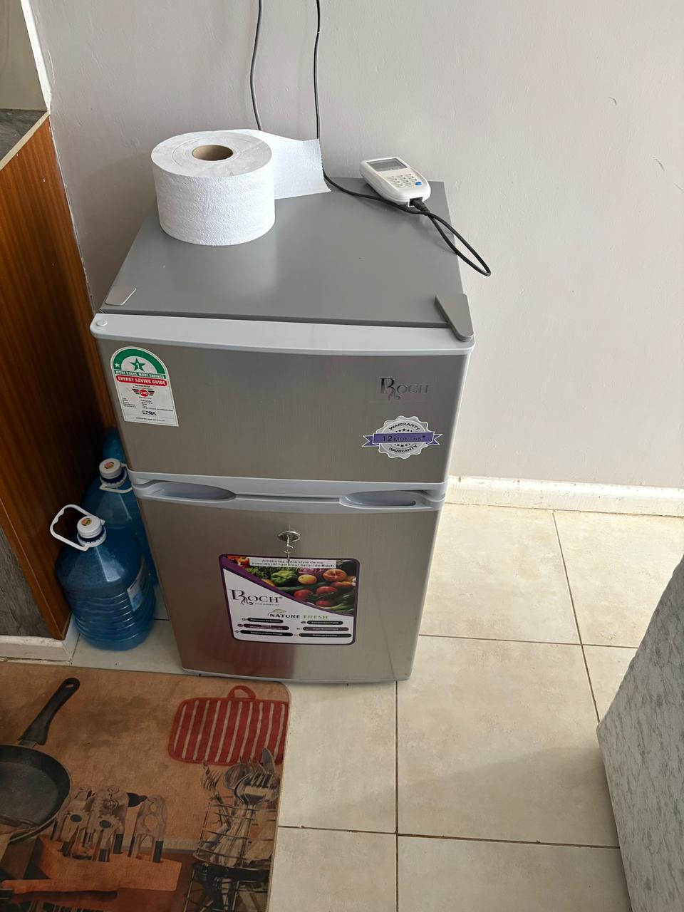 ROCH 85L DOUBLE DOOR FRIDGE | Corido Marketplace
