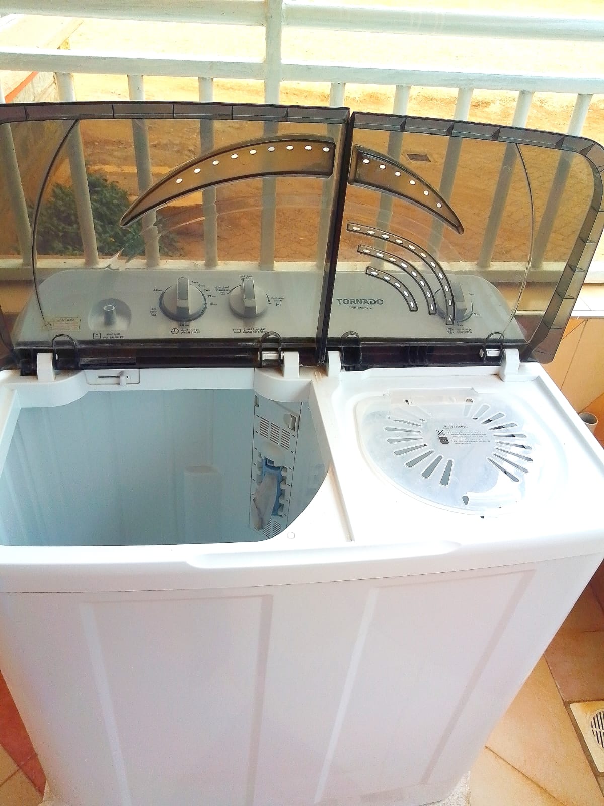 Tornado Twin Tub Washing Machine | Corido Marketplace